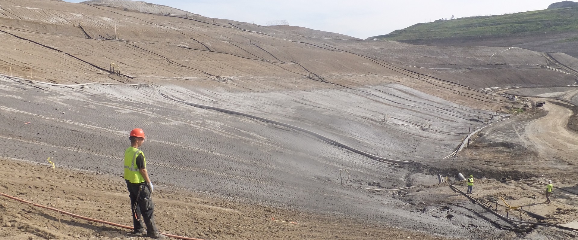 Innovative Intermediate Daily Cover System for Landfills in CA