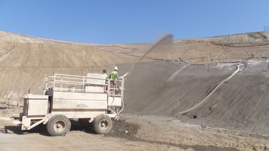 Innovative Intermediate Daily Cover System for Landfills in CA